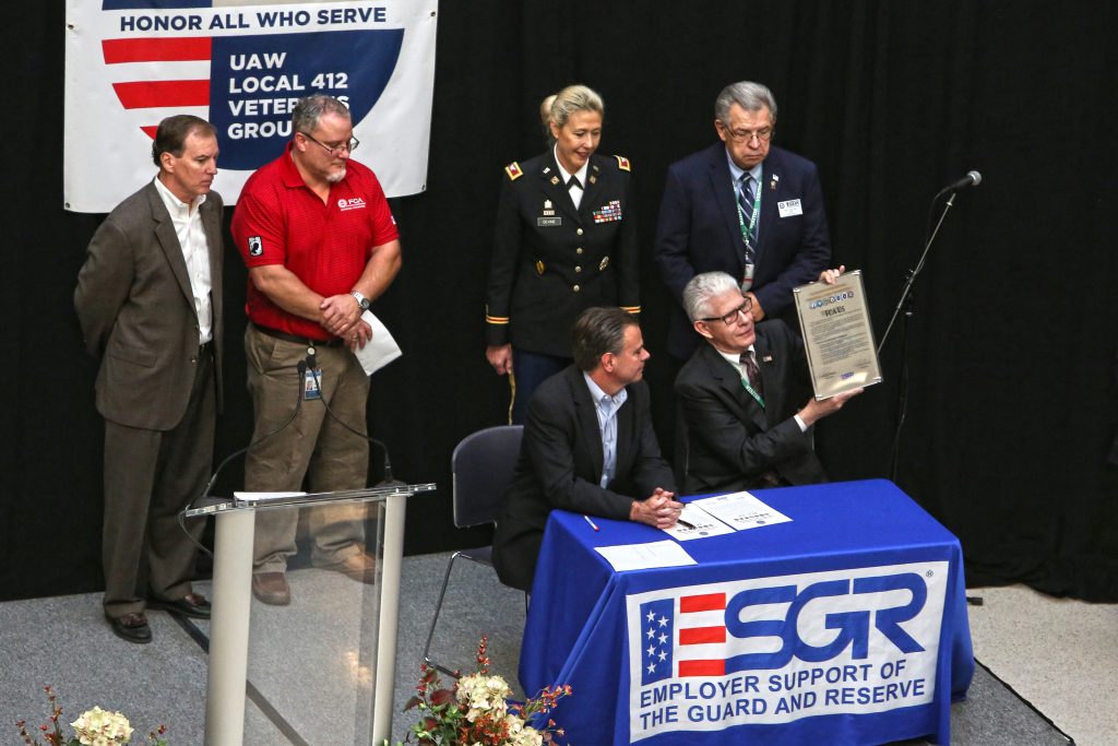 FCA US honors military veteran employees with a pledge | Stellantis Blog