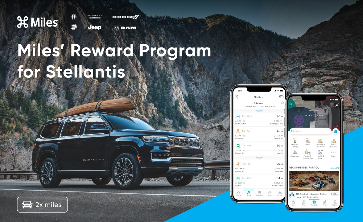 Access to Stellantis Miles Rewards App Expands to Brand Pages ...