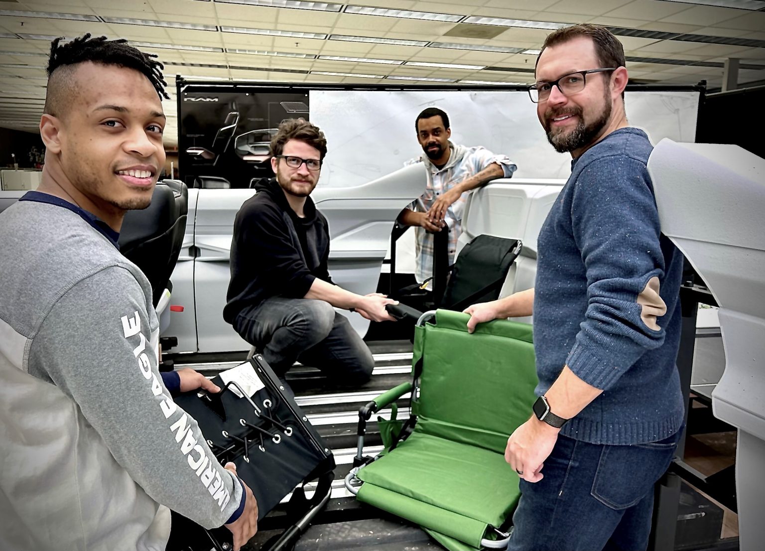 Jump Seats Found Inside New Ram BEV Concept Inspired by Middle School ...