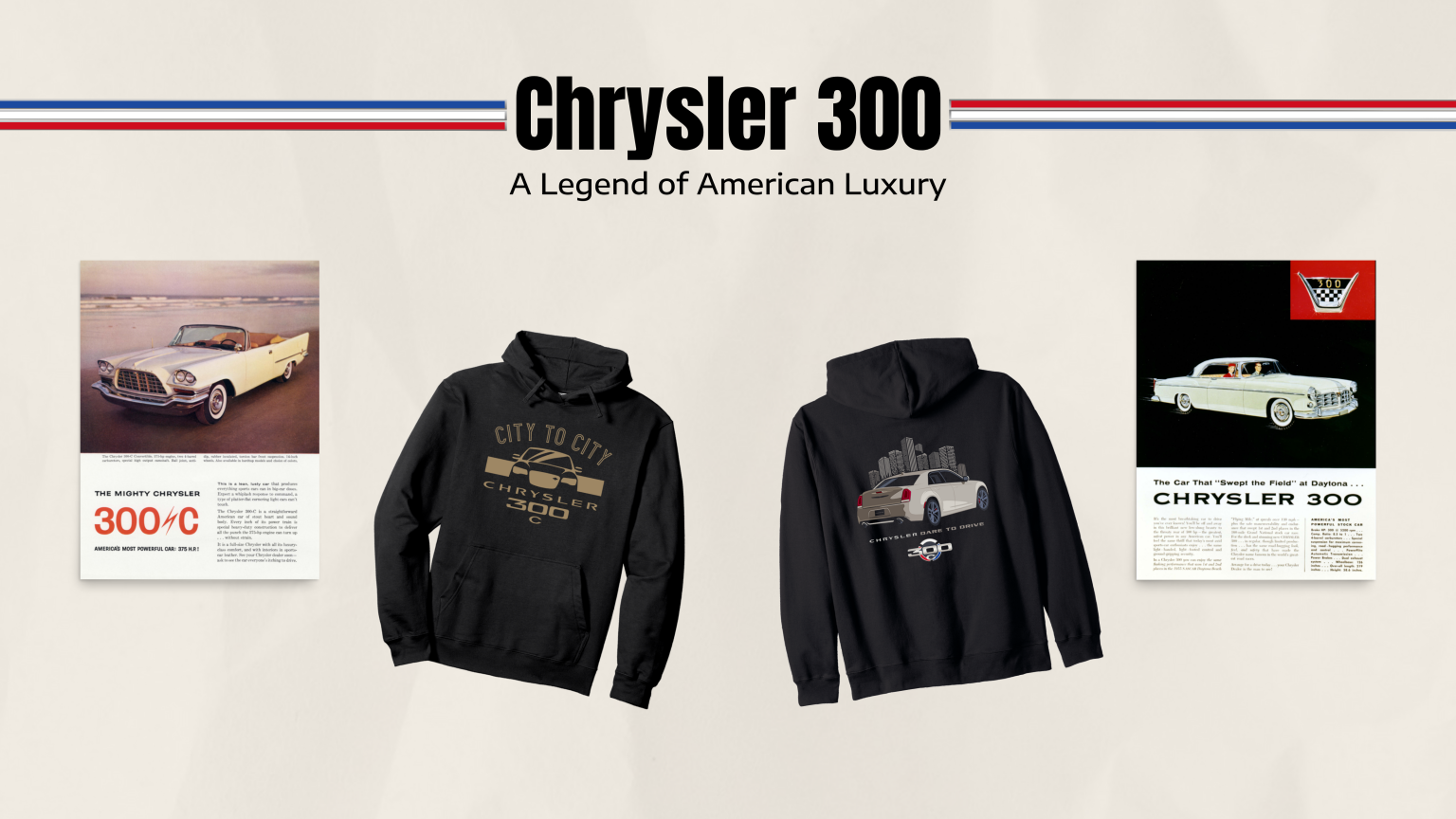 Celebrate the Chrysler 300 Legacy With New Merchandise From the ...
