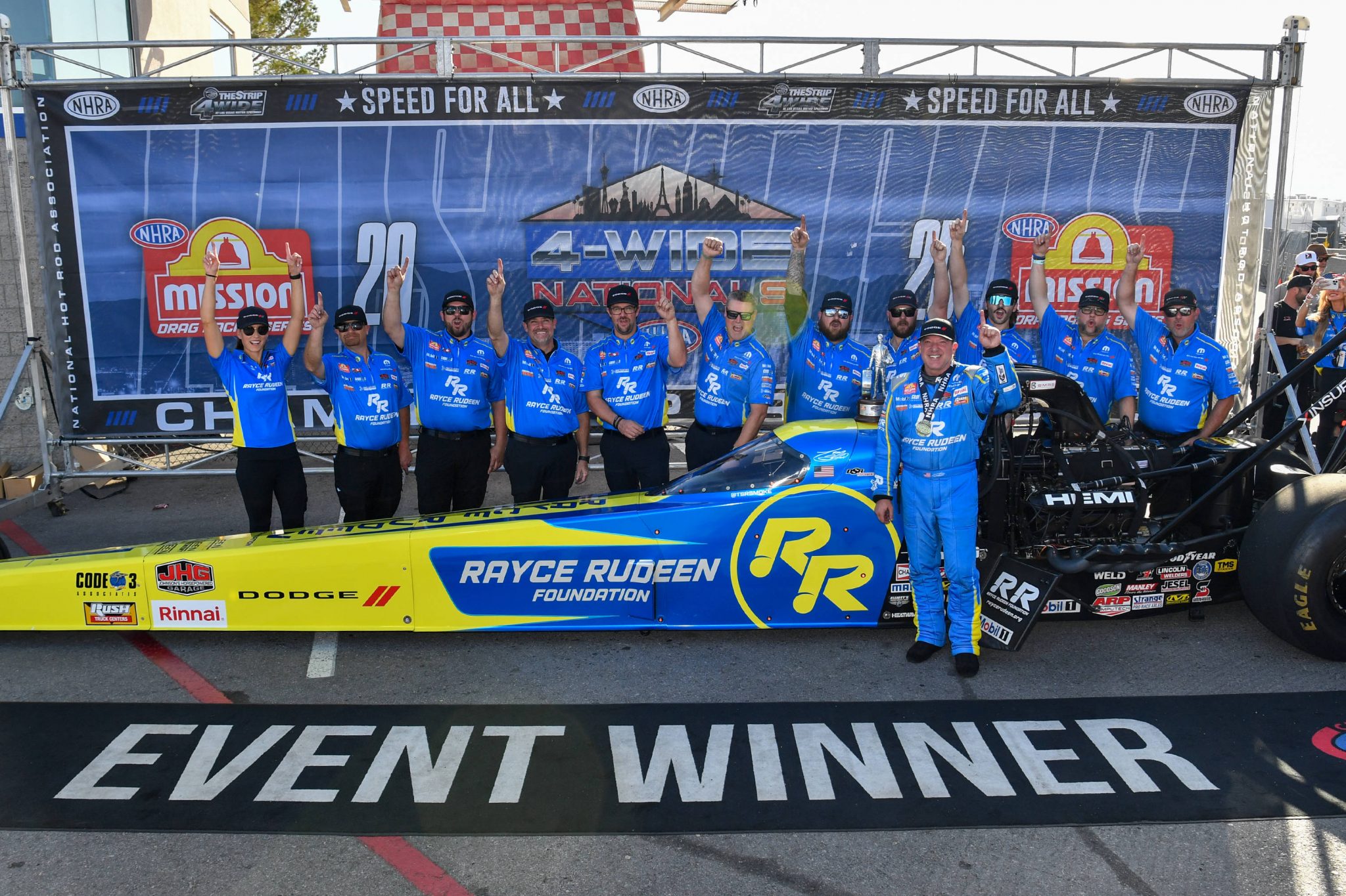 Tony Stewart Hits Las Vegas Jackpot, Makes Racing History Scoring First NHRA Top Fuel Win in TSR ...